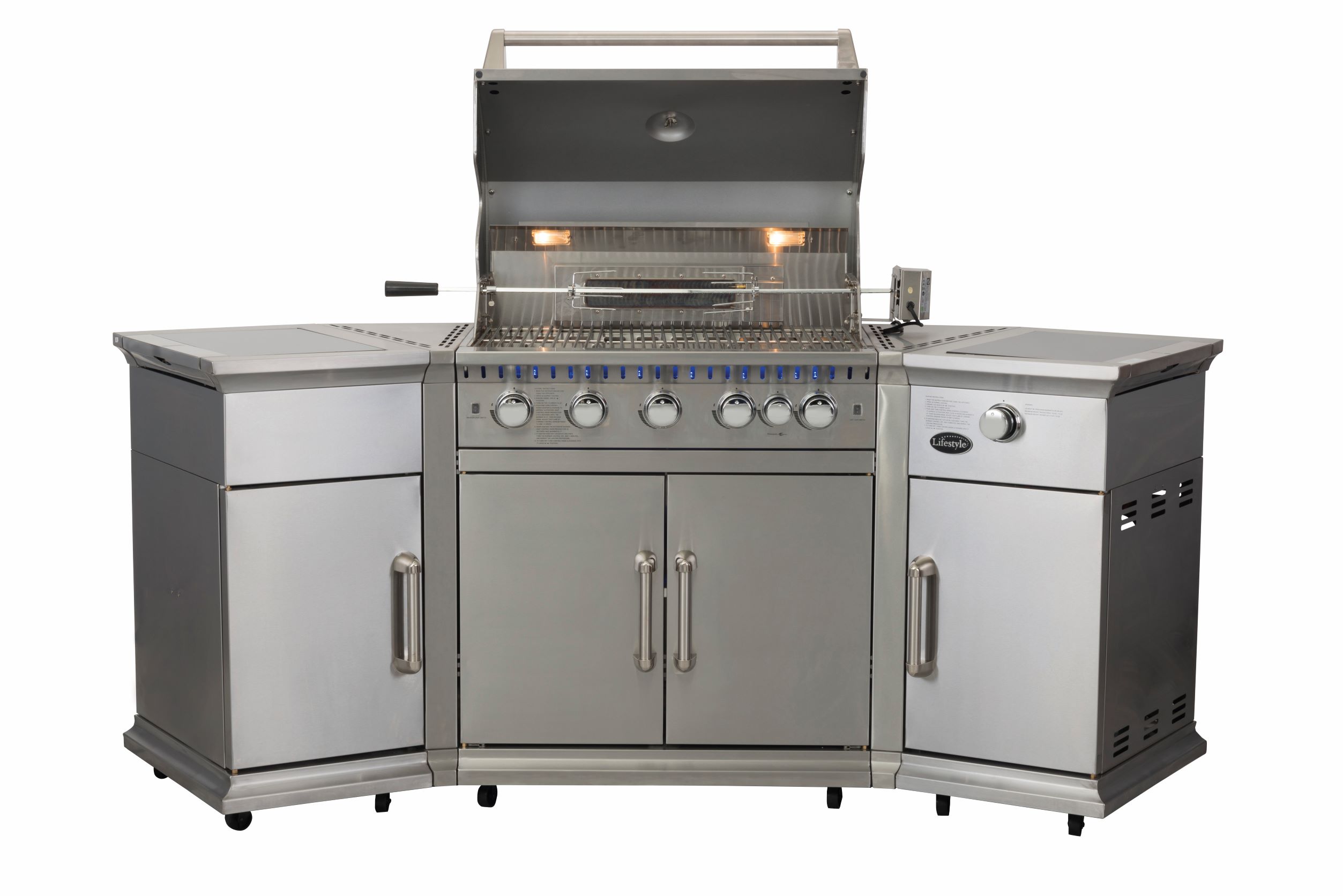 Deans Furnishers - Outdoor - Bahama Island Gas Barbecue Outdoor Kitchen